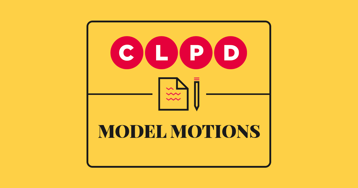 CLPD Model Motion – Solidarity with Jeremy Corbyn – Campaign for Labour ...