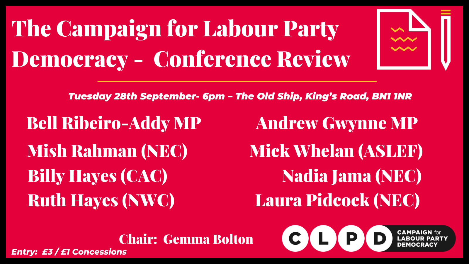Yellow Pages – Labour Party Conference 2021 – Tuesday Edition ...